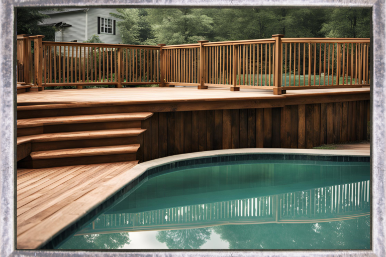 9 Steps to Build an Above Ground Pool Deck - patioescape.com
