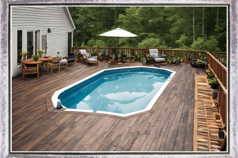 9 Steps to Build an Above Ground Pool Deck - patioescape.com
